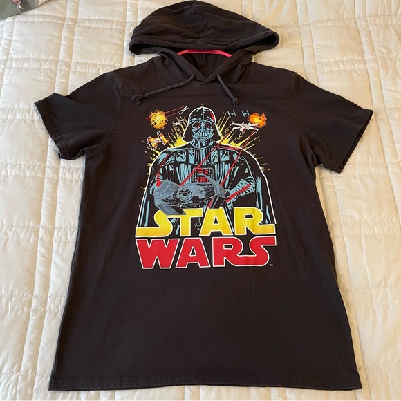 Star Wars | Shirts | Star Wars Darth Vader Tshirt Hoodie Large | Poshmark